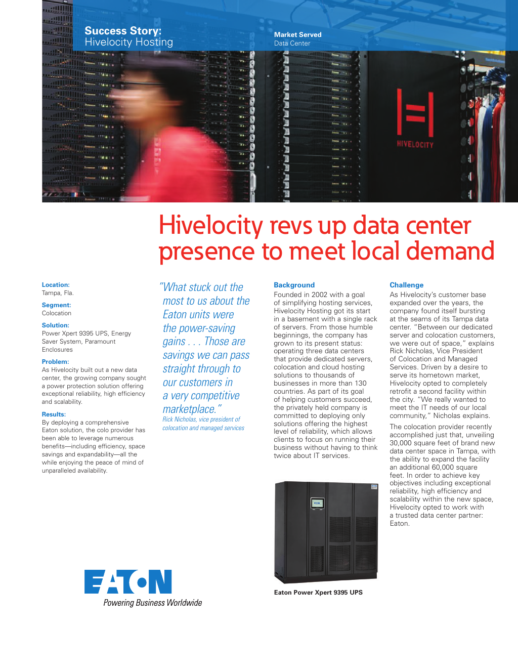 Hivelocity Hosting