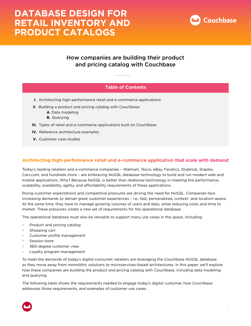 [Whitepaper] Database Design for Retail Inventory and Product Catalogs
