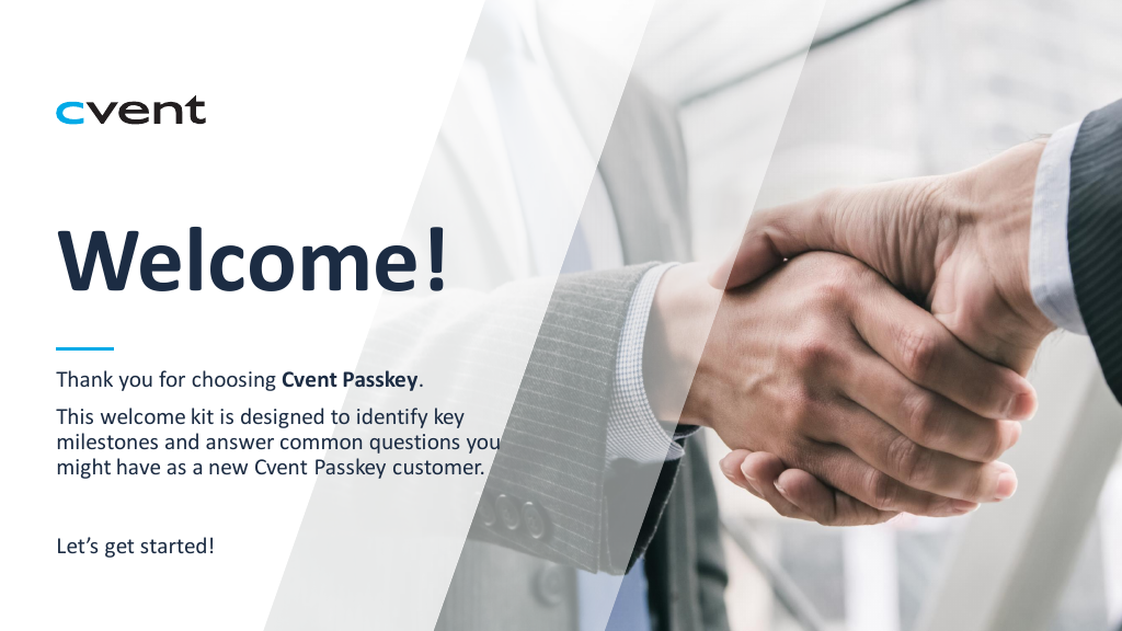 Welcome to Cvent Passkey!